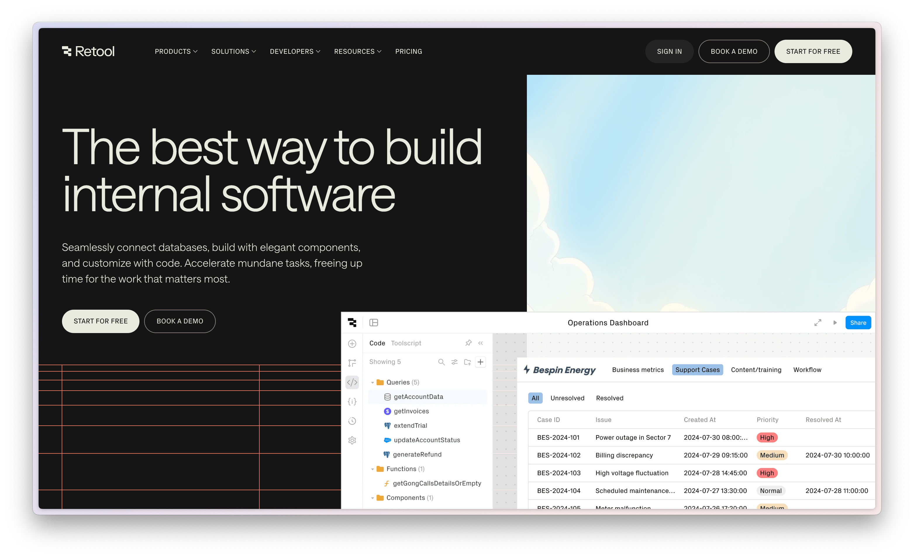 Retool - Best AI Internal Tools Tool 2025
