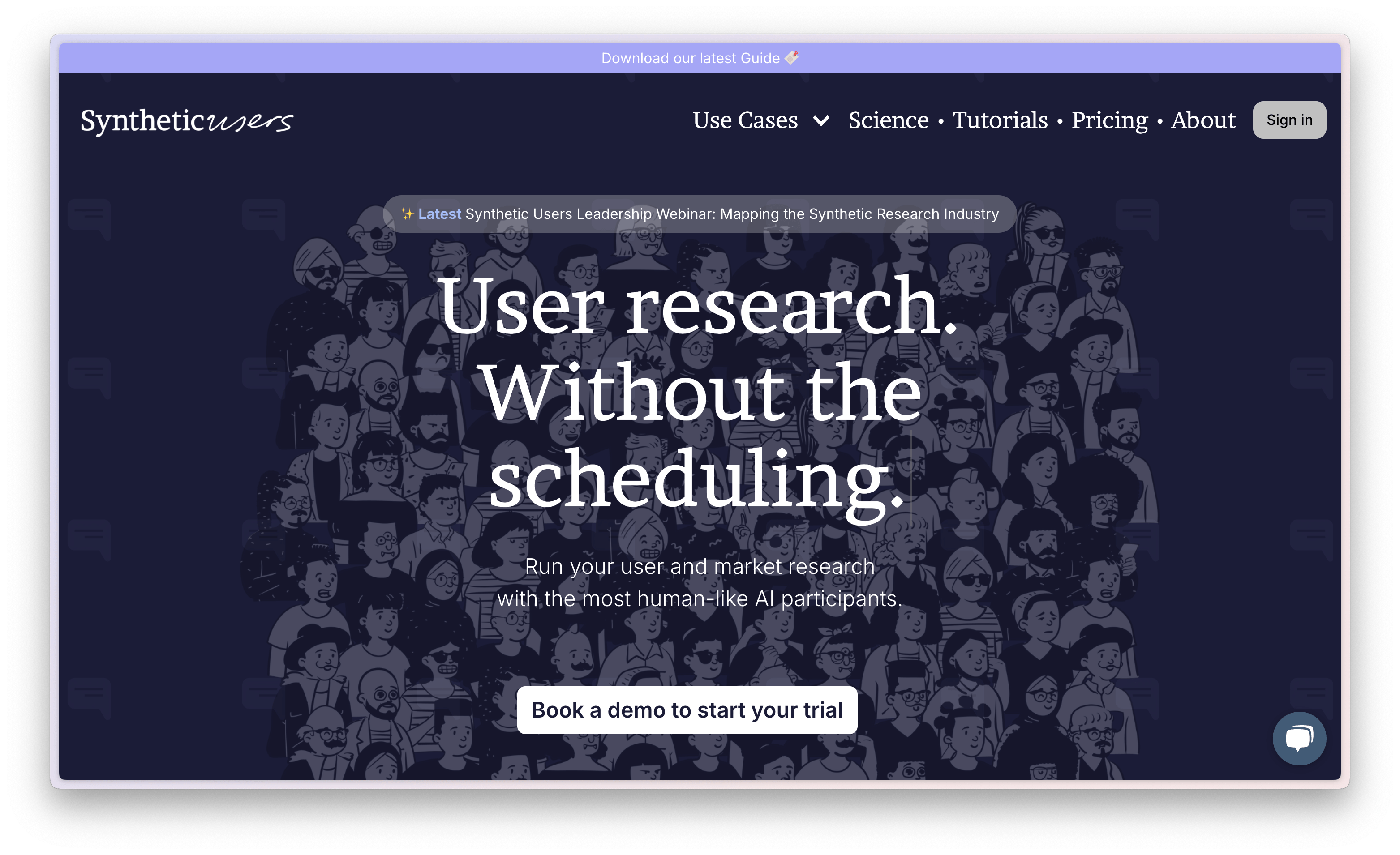 Synthetic Users - Best AI User Research Tool 2025