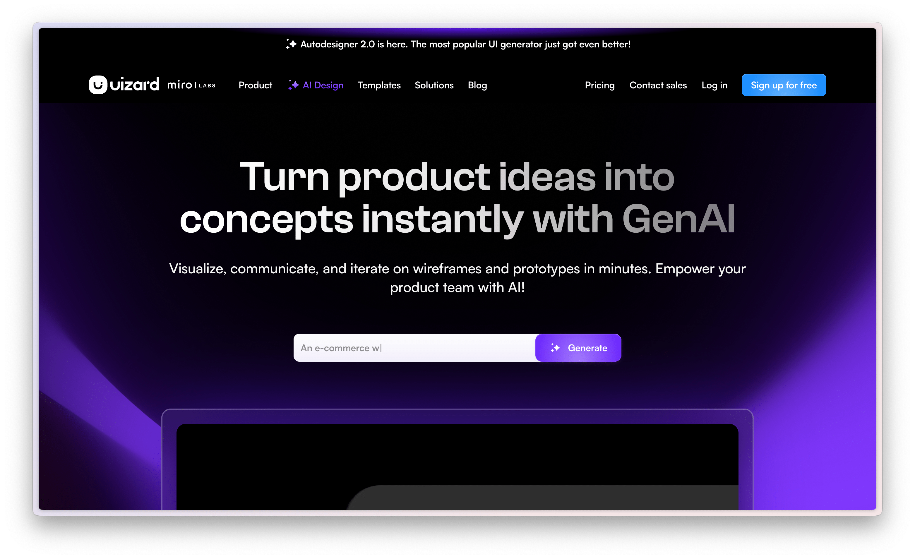 UIzard - Best AI Design Tool 2026
