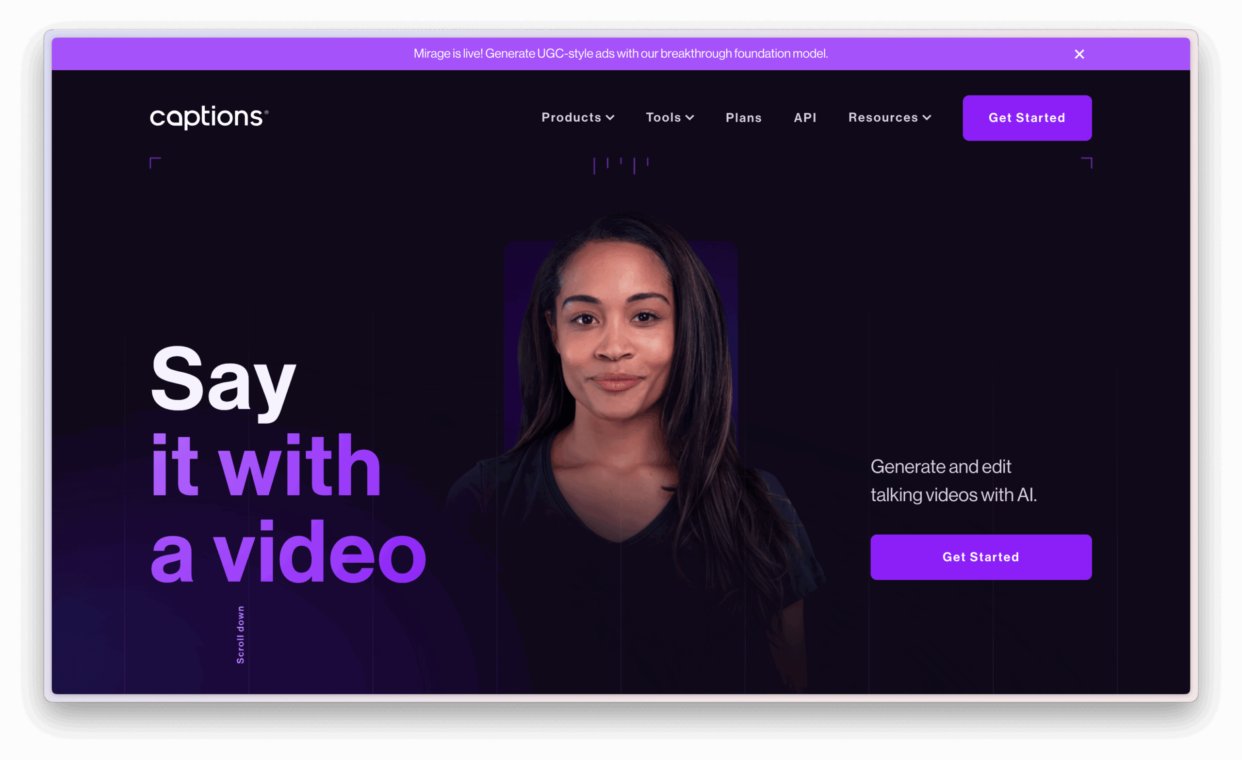 Captions - Best AI Video Editing Tools 2025